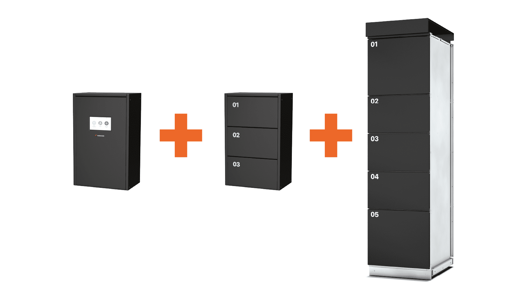 Compact lockers from Variocube